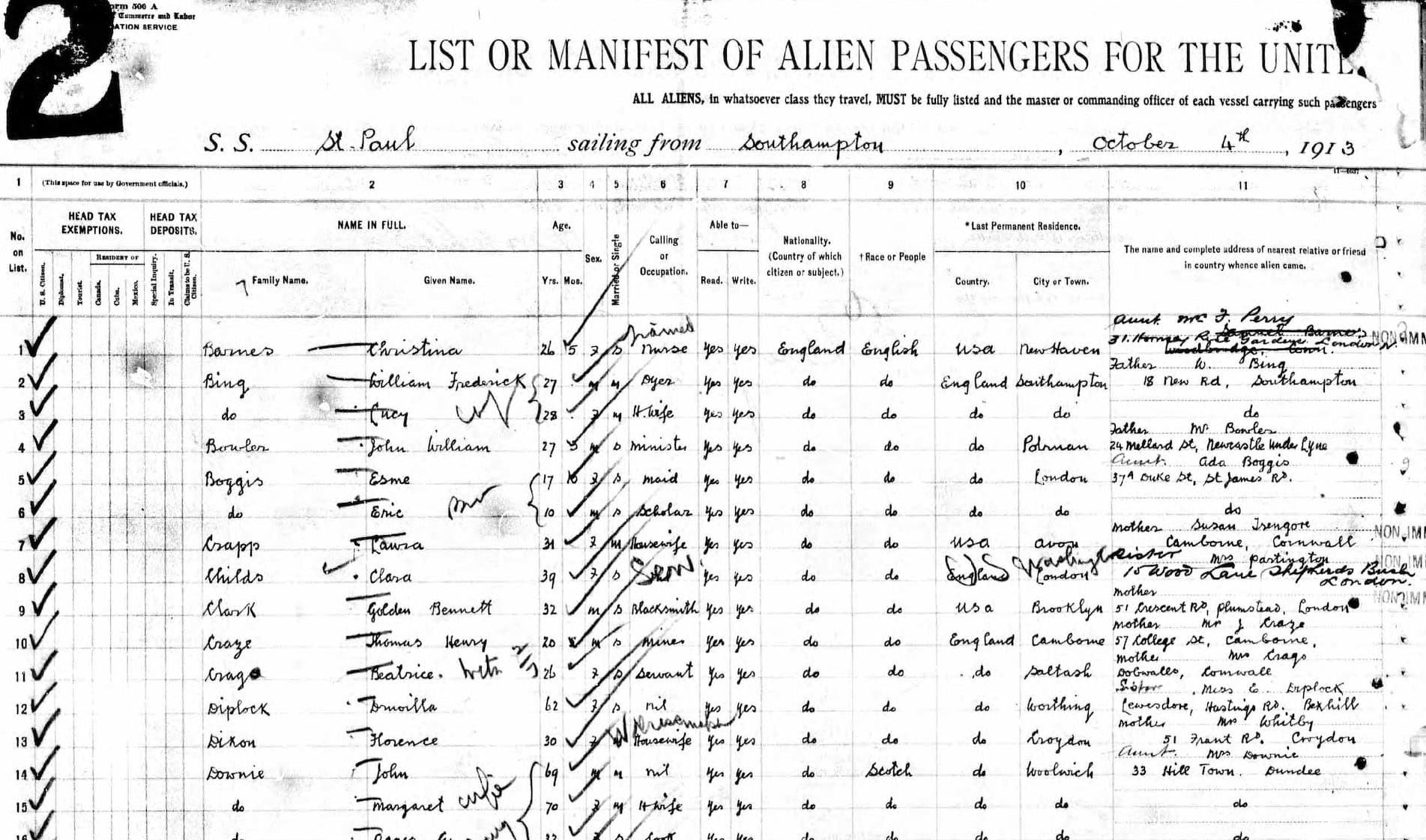 Was Your Family Name REALLY Changed At Ellis Island? - Genealogy Explained